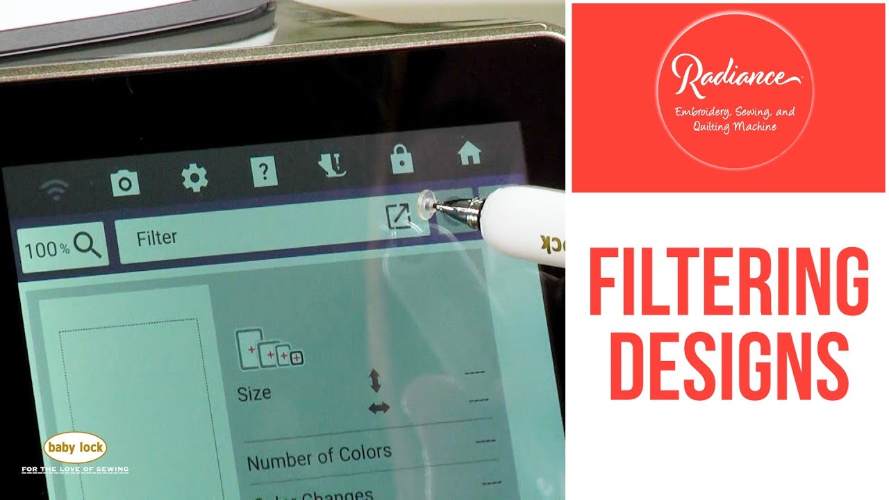 NEW Radiance Features: Filtering Designs with Ease! - YouTube