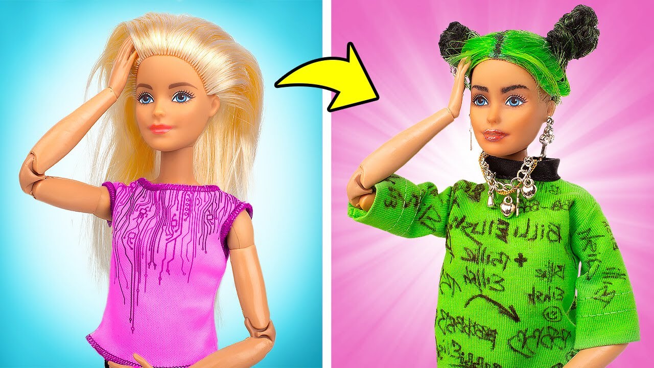 Incredible Doll Makeover Ideas 💡 || Create Your Own Customized Doll At ...