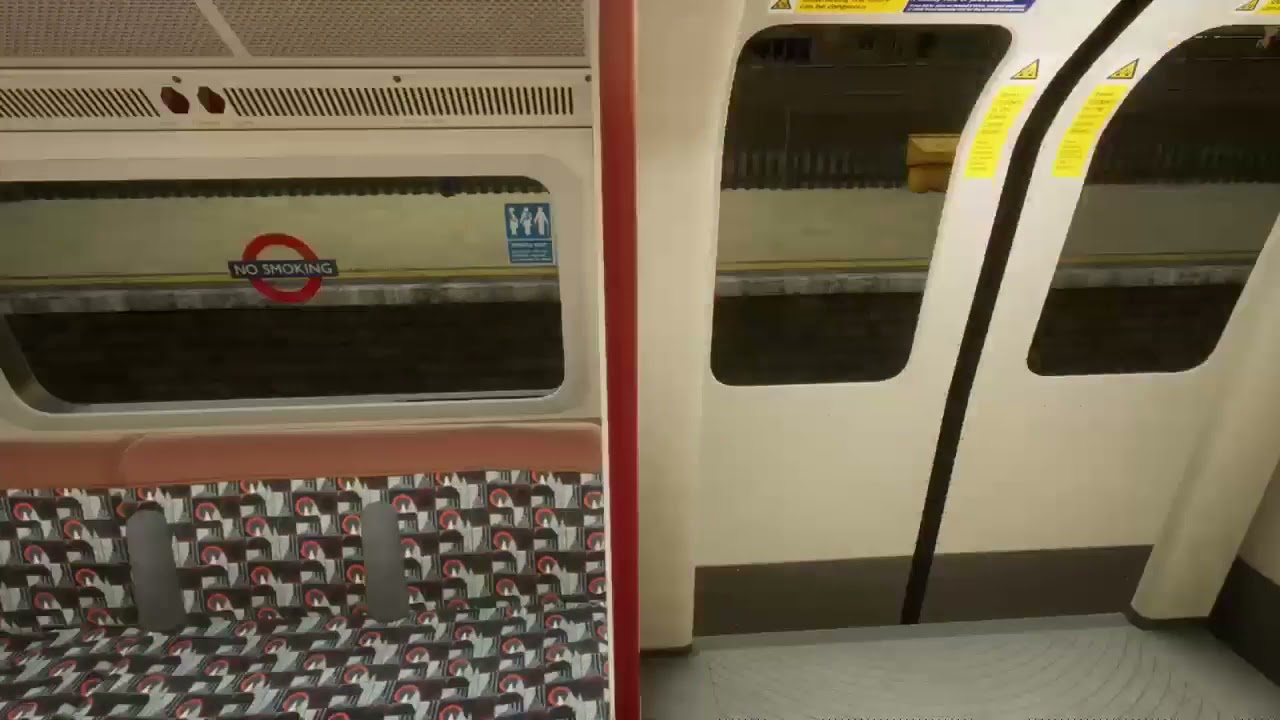Journey on Bakerloo Line 1972 stock from North Wembley to Wembley ...