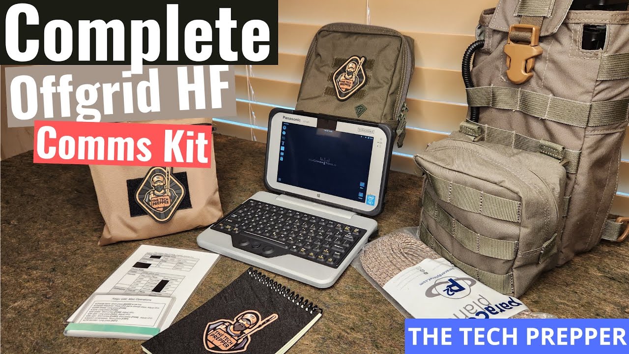Complete Offgrid HF Comms Kit - G90 Manpack Series - YouTube