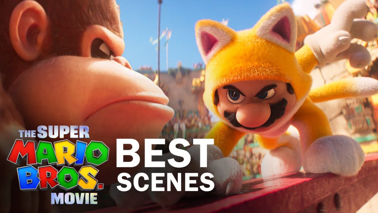 The Super Mario Bros. Movie's Best Scenes - YouTube