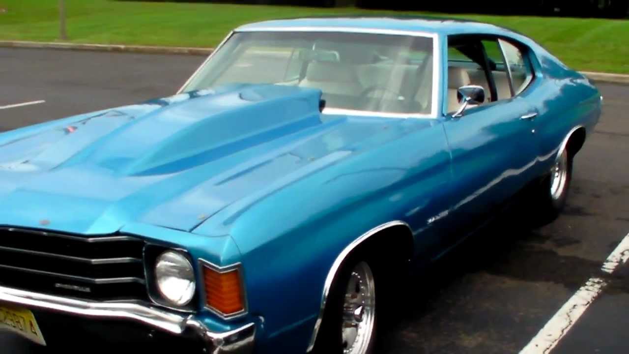 Pro Street 72 Chevelle at Profab show - YouTube