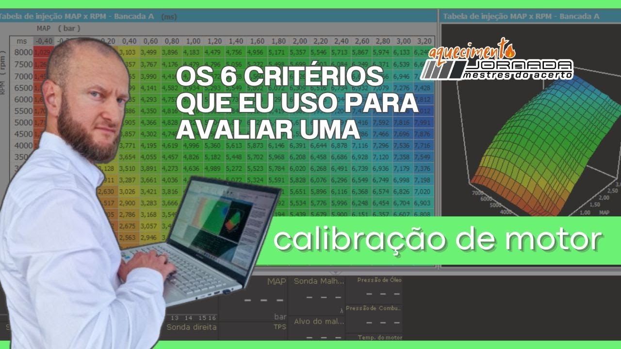 OS 6 CRITÉRIOS QUE EU USO PARA AVALIAR UMA CALIBRAÇÃO DE MOTOR - YouTube