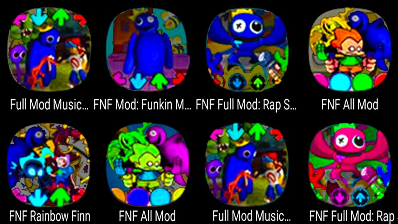How to play Full Mod Music, Funkin Music Battle, FNF All Mod, Rap Star ...