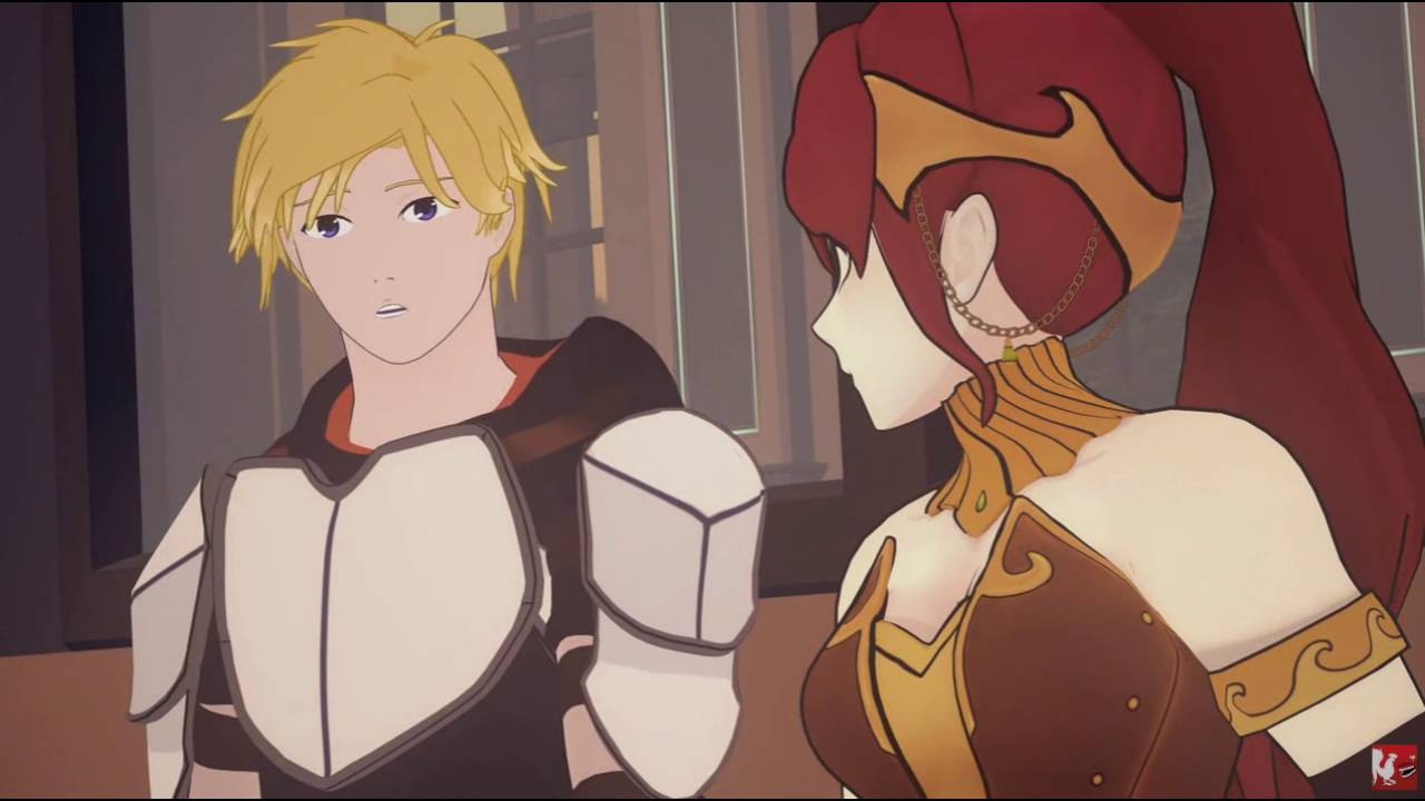 Pyrrah and Jaune have a moment - YouTube