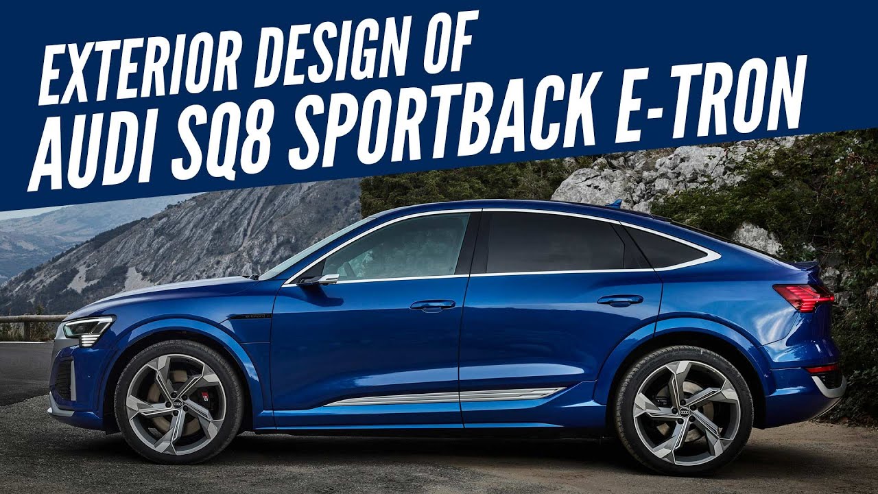 The design of the Audi Q8 Sportback e-tron presented by André Georgi ...