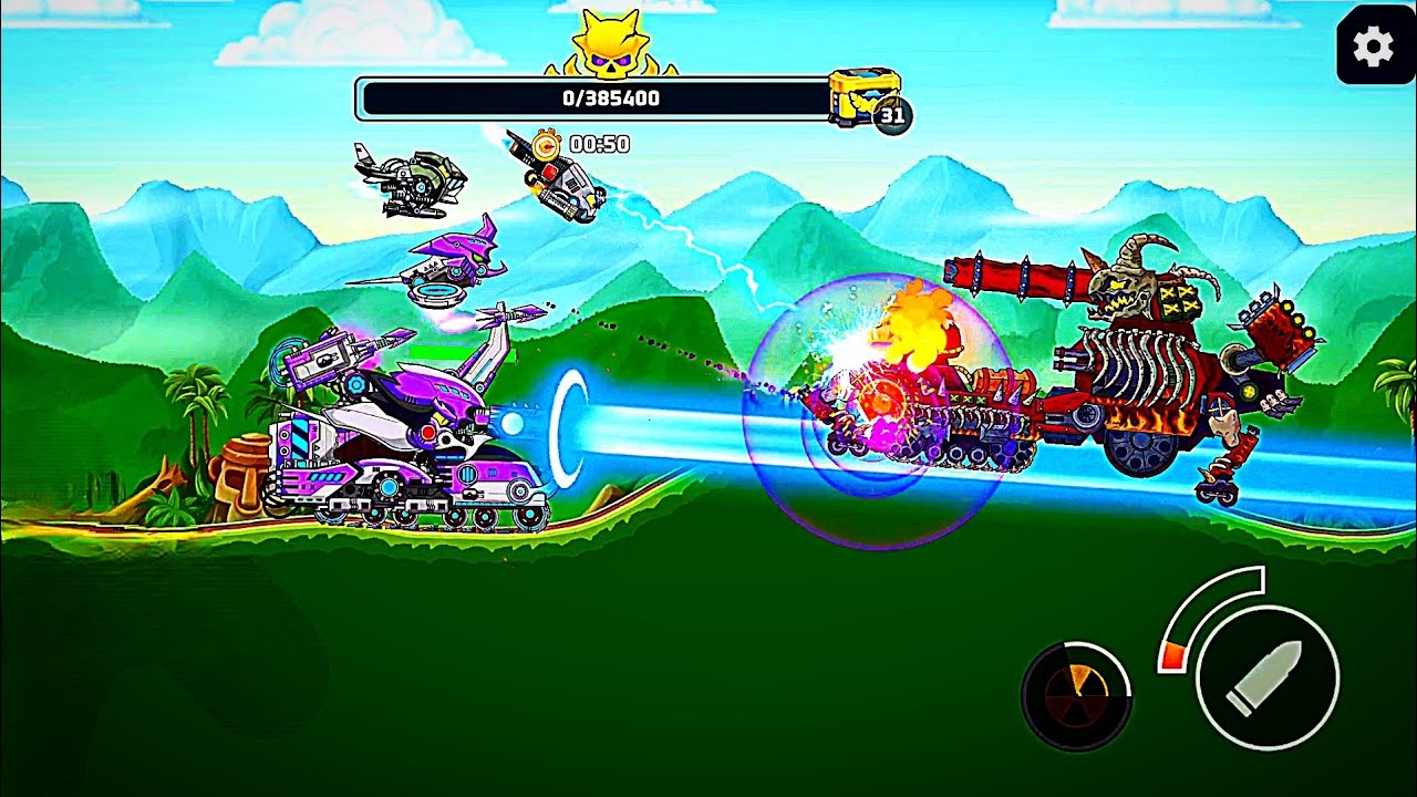 Hybrid KB-44 | Tank Combat | War Battle BOSS Android Gameplay - YouTube
