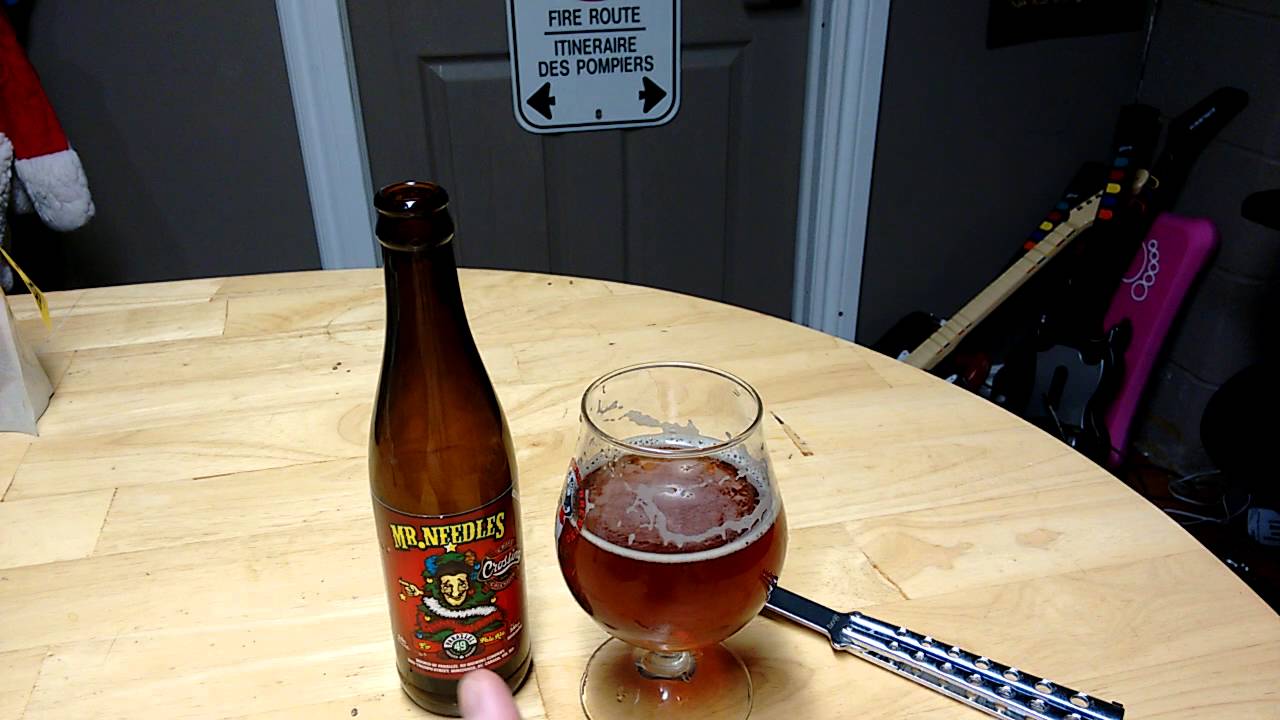 Parallel 49 Mr. Needles Fir Pale Ale : Albino Rhino Beer Review - YouTube