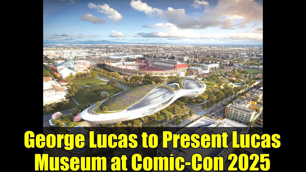 George Lucas to Present Lucas Museum at Comic-Con 2025 - YouTube