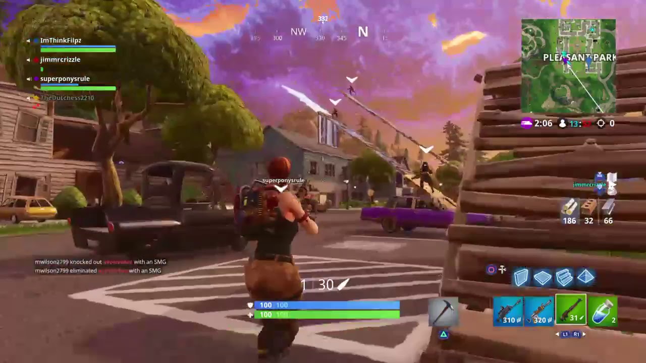 First fortnight stream - YouTube