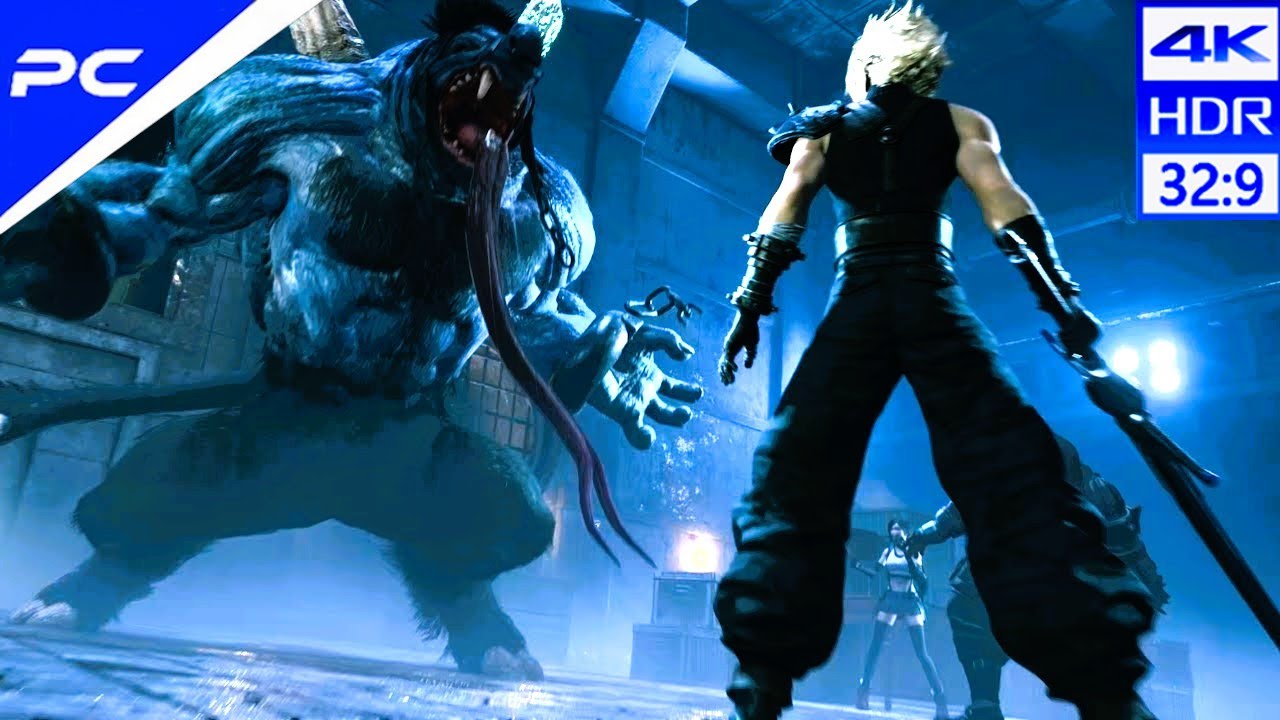 Final Fantasy VII Remake - Super Ultrawide 32:9 | HDR 60FPS 4K ULTRA ...