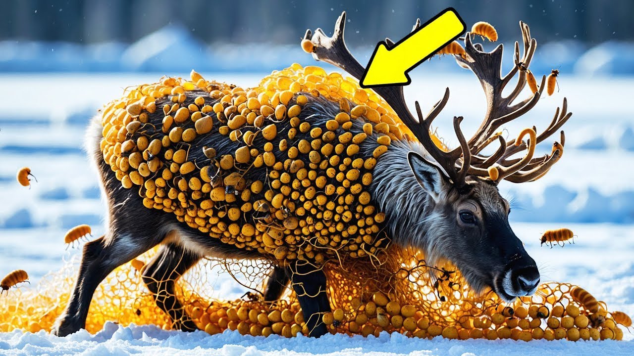 Rescuing a Panda Covered in Millions of Worms | A Heartwarming Arctic ...