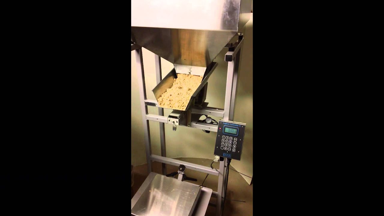 Logical Machines Model S-5 Filling 20 lb Crisp Topping - YouTube