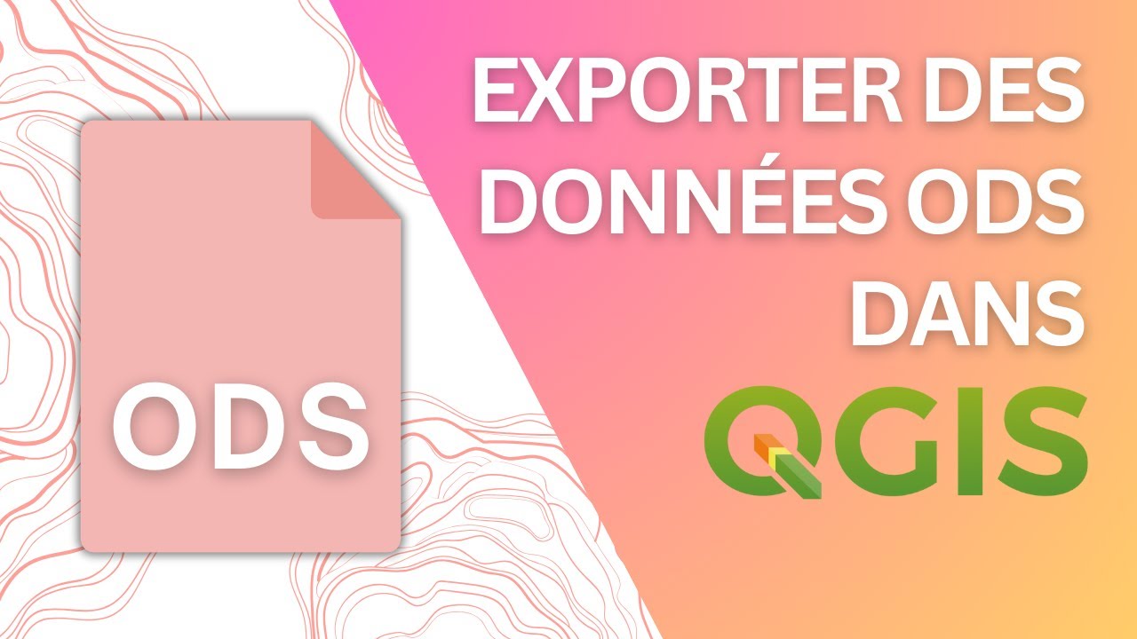Comment exporter un fichier ODS dans QGIS ? Tutoriel rapide - YouTube