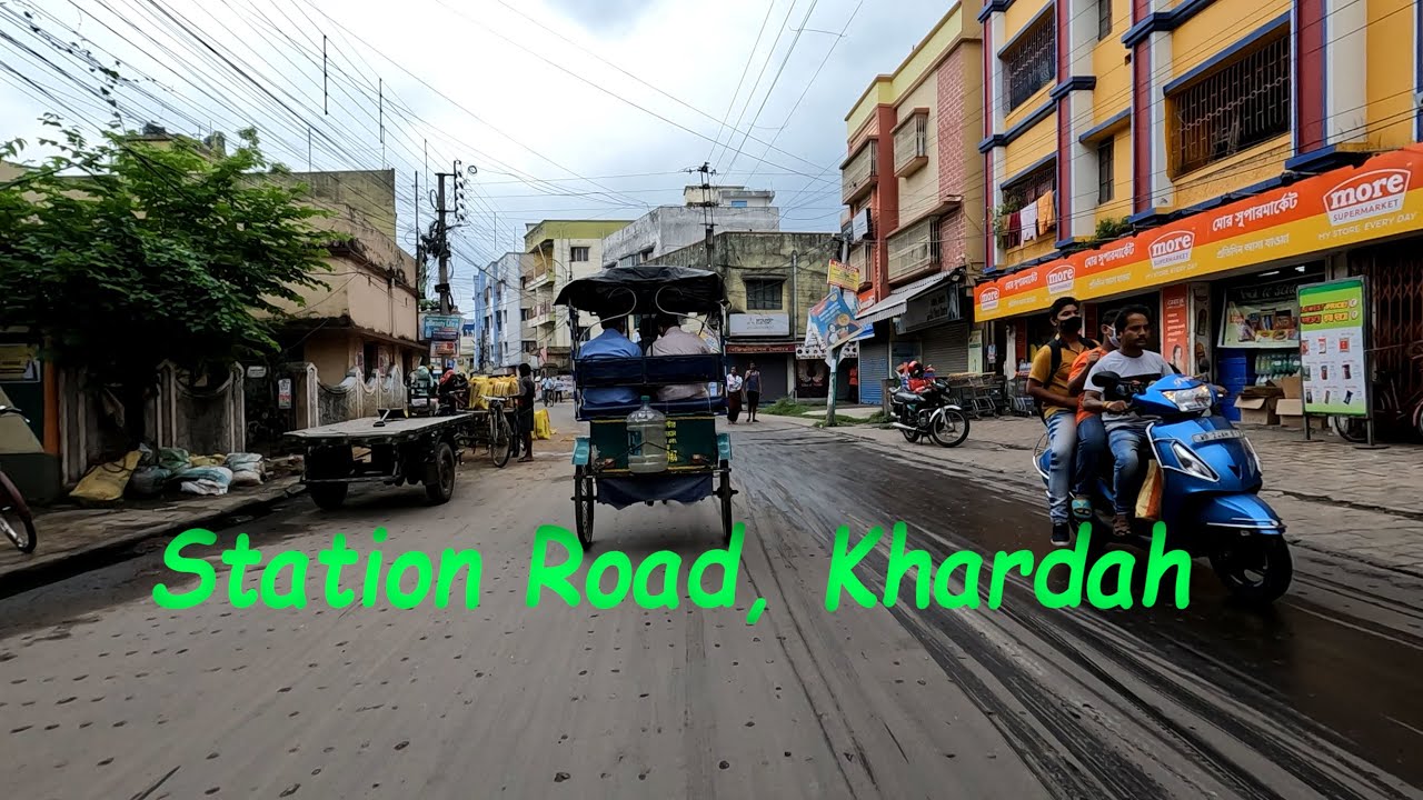 Station Road, Khardah. স্টেশন রোড, খরদহ। - YouTube