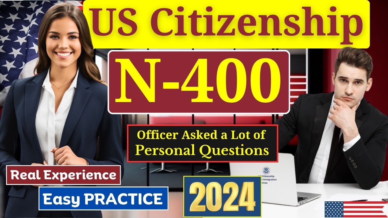 Real Interview of US Citizenship 2024 & Oath Ceremony - N400 ...