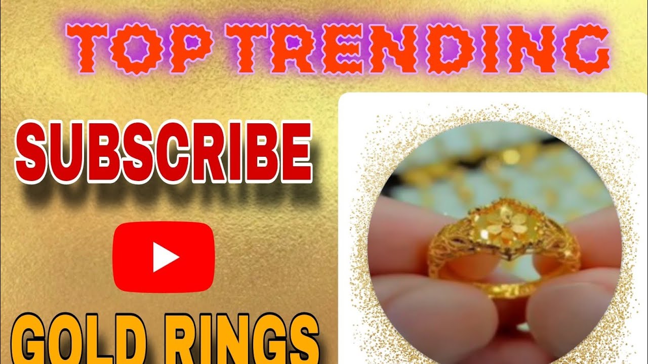 top trending gold rings - YouTube