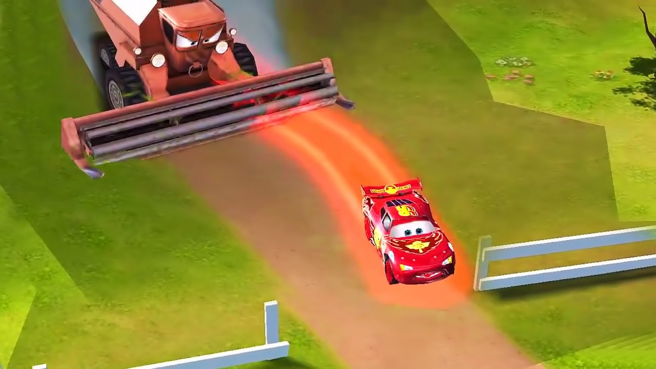 Lightning Mcqueen vs Chick Hicks Games - YouTube