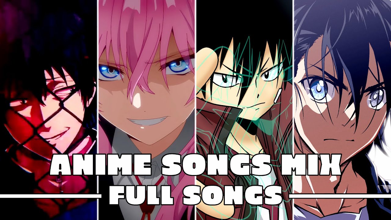 Anime Songs Mix 4 | Full Songs - YouTube