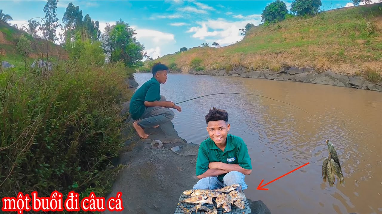 DAO Vlog - Cùng Em Da Đen Đi Câu Cá Và Nướng Ăn Tại Chỗ |#217 - YouTube