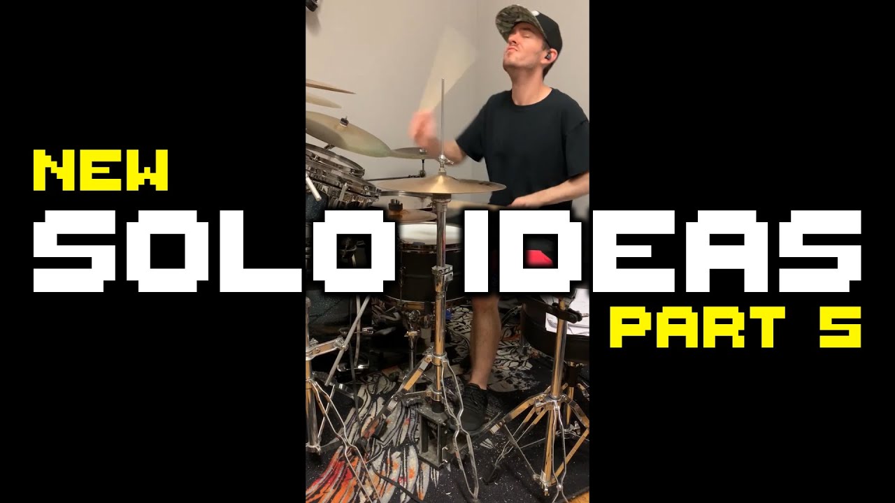 New Drum Solo Ideas (Part 5) - YouTube