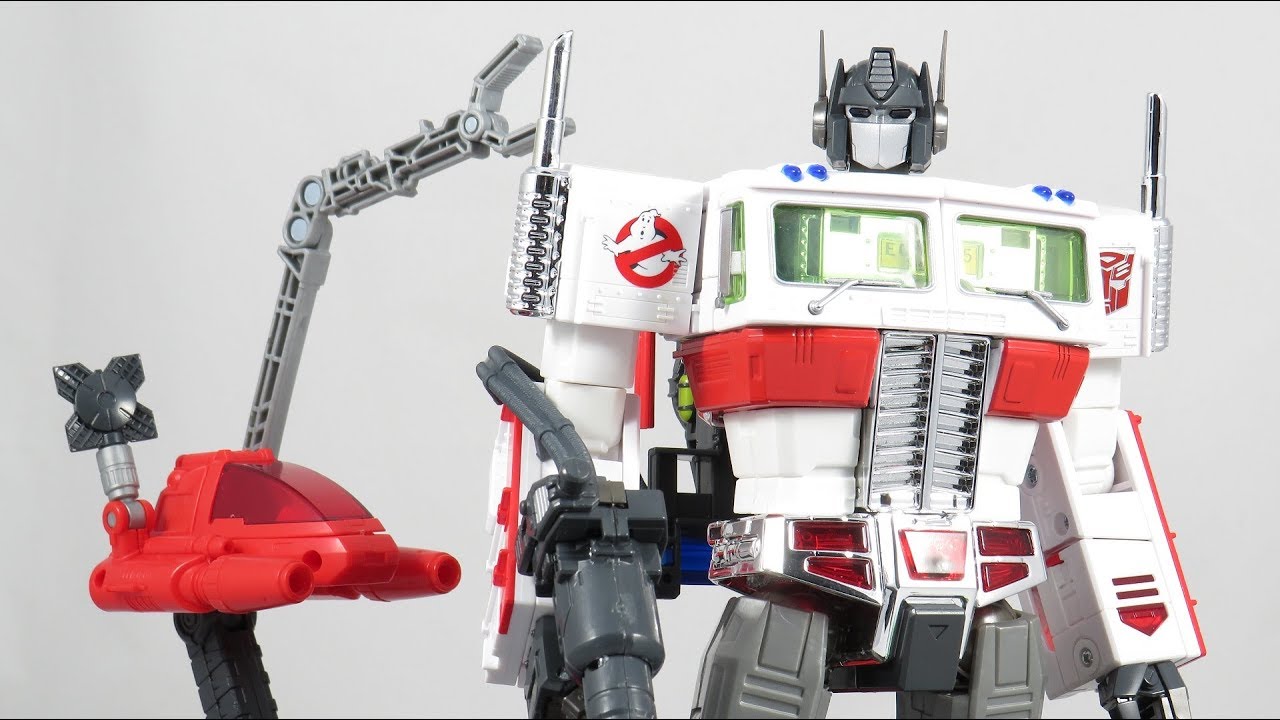 Transformers Masterpiece MP-10G Optimus Prime Ghostbusters - YouTube
