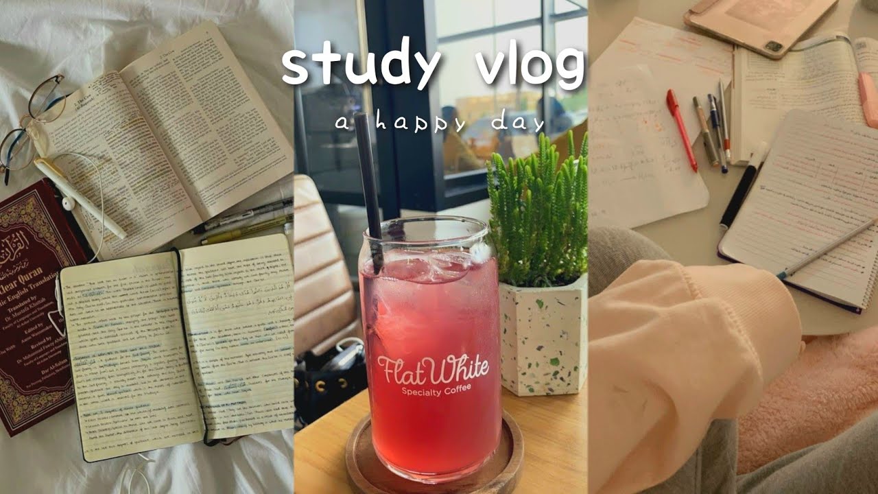 a *productive* study vlog || a day in my life || - YouTube