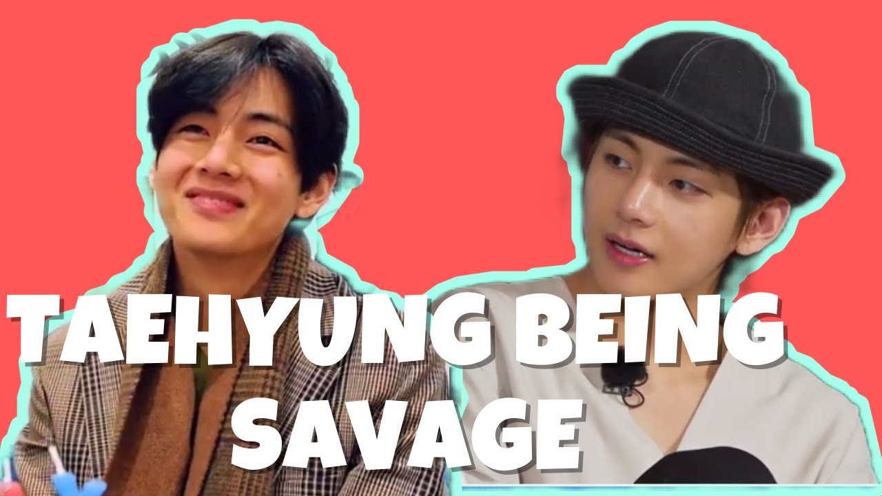 BTS Taehyung being savage - YouTube