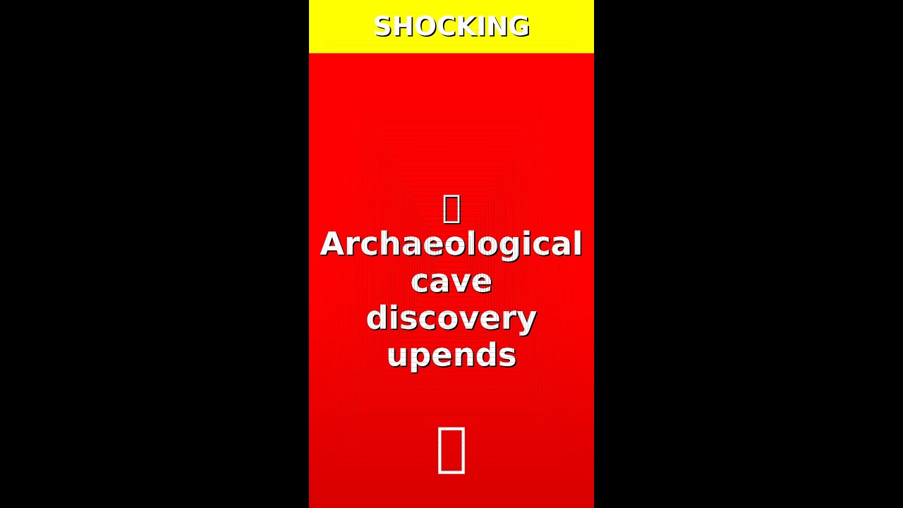 💥 BOOM: Archaeological cave discovery upends the 'known' timeline of ...