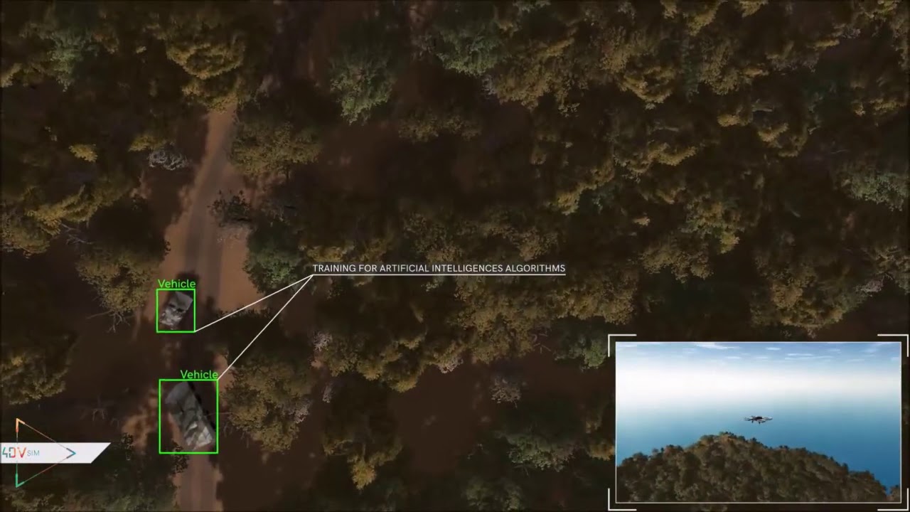 3D Real-Time Simulation - 4DV-Sim - YouTube