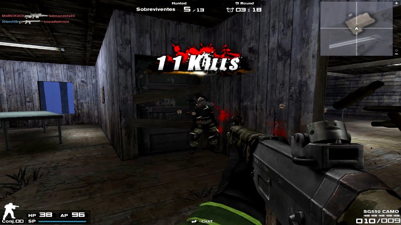 Combat Arms || Modo HUNTED ft, BRUNIN || "FAZER O QUE NO MOTEL ...