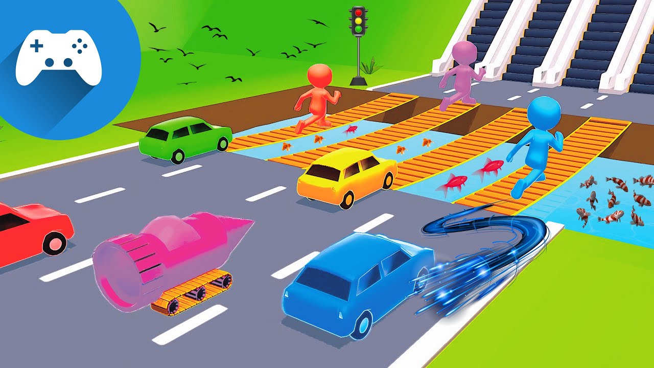 Shape Shifting 1532 Cars Crashes Vehicles Bus Helicopter Train Bike