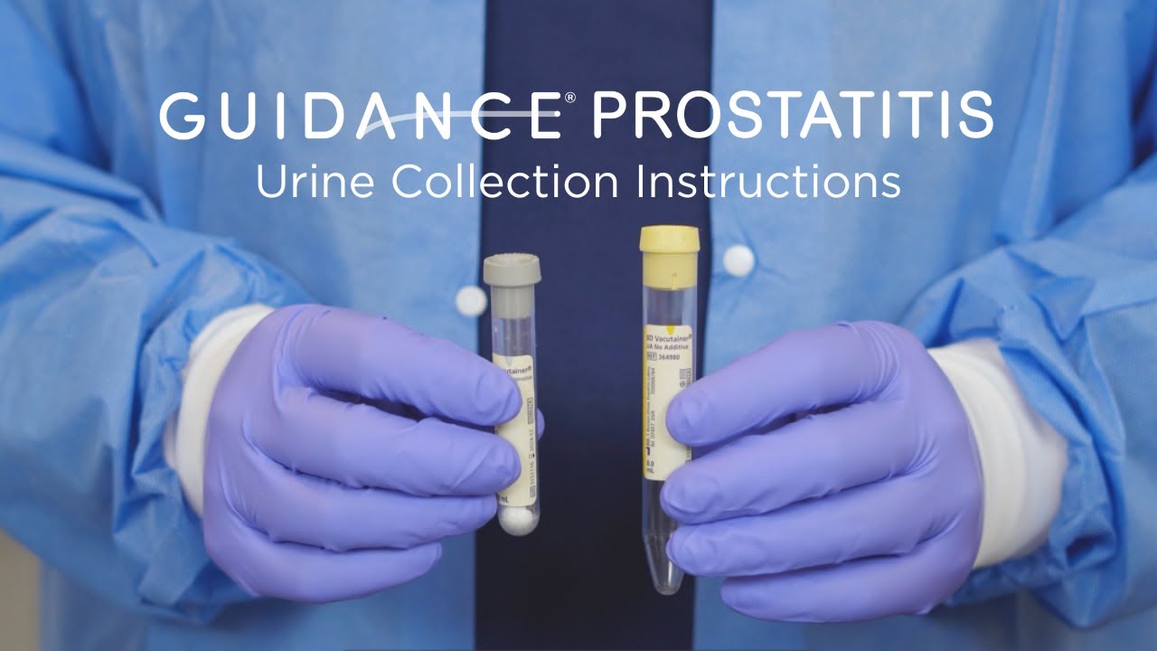 Guidance® Prostatitis Collection Instructions - YouTube