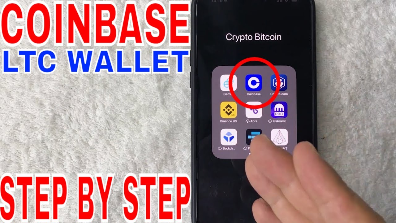 How To Find Coinbase Litecoin LTC Wallet Address 🔴 - YouTube