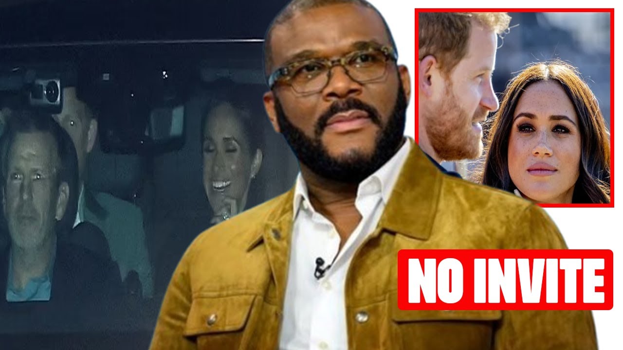 NFI! Tyler Perry Calls Security on Harry & Meghan After They Crash His ...