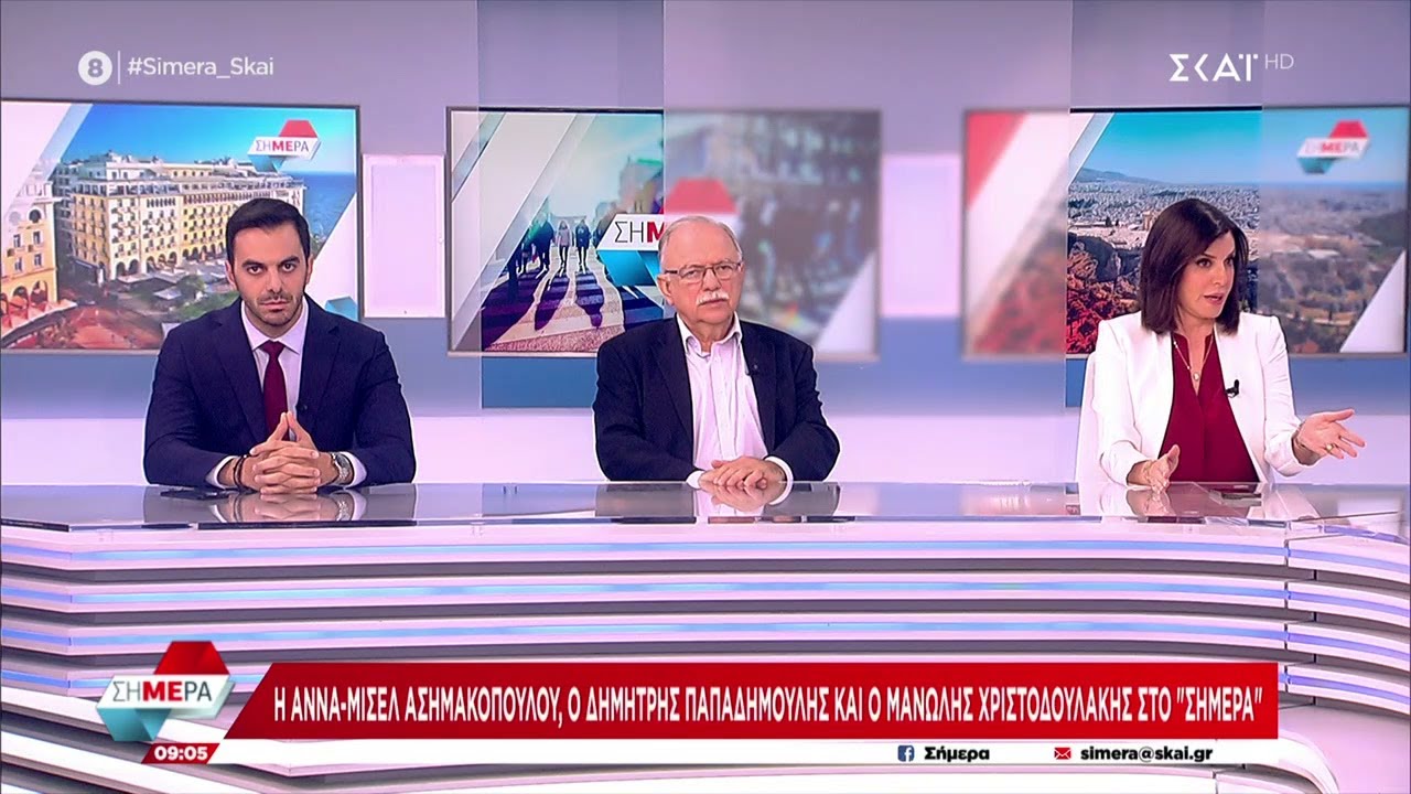 Ασημακοπούλου, Παπαδημούλης και Χριστοδουλάκης μιλούν για την ...