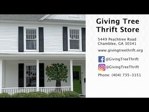 Giving Tuesday: Giving Tree Thrift Store - YouTube