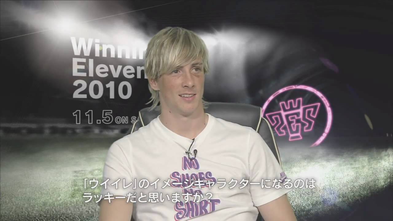 Winning Eleven 2010 - Fernando Torres Special Interview (HD) - YouTube