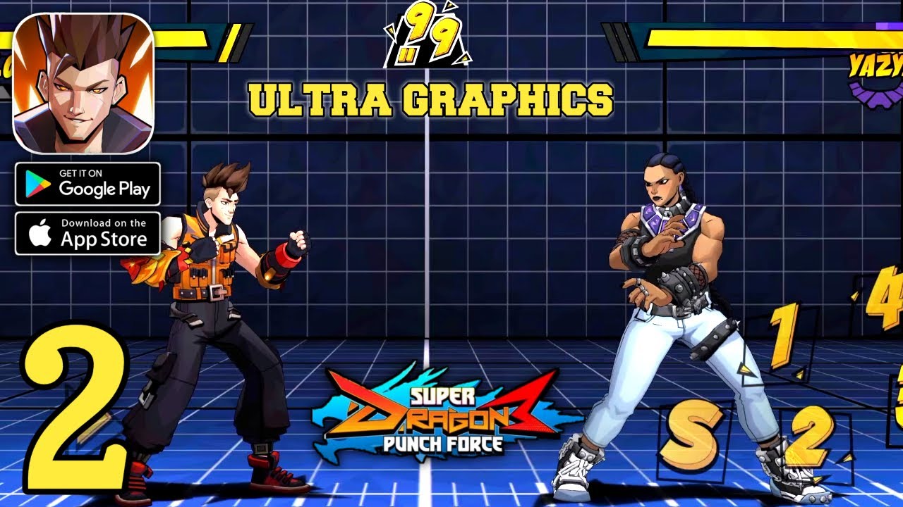 Super Dragon Punch Force 3 - ULTRA GRAPHICS - Gameplay (Android,IOS) Part 2 - YouTube