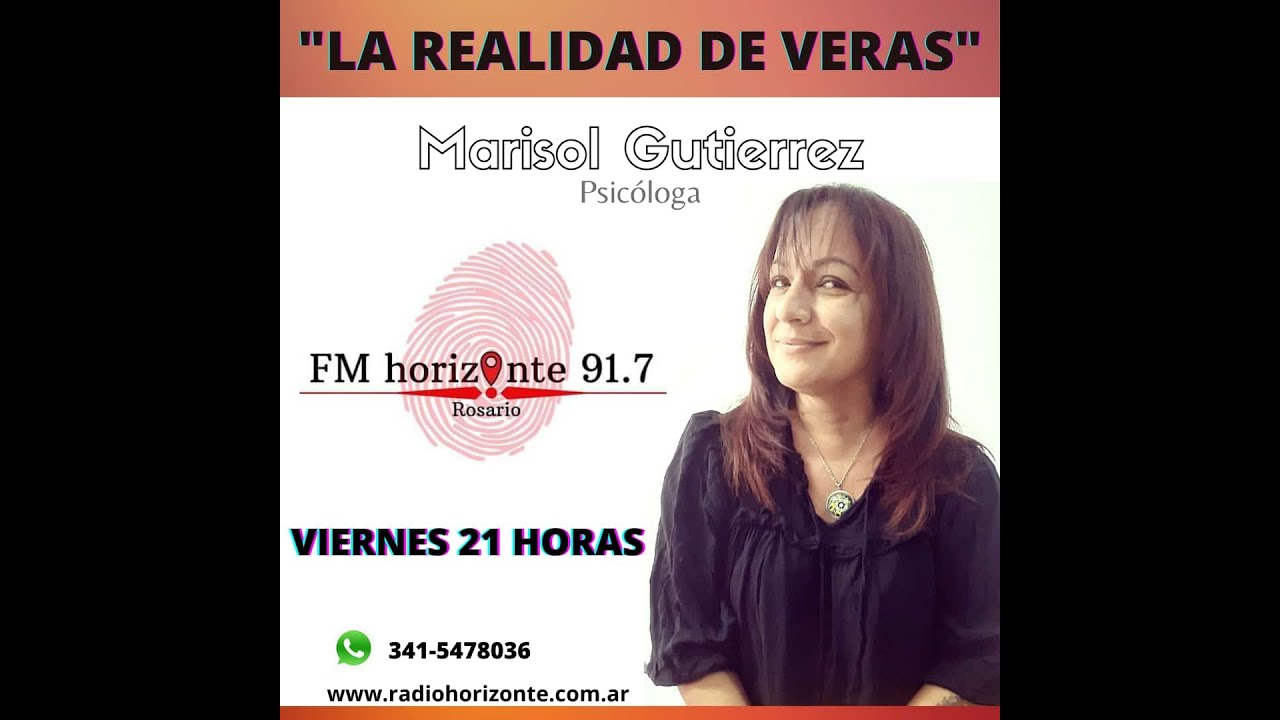 La realidad de veras-Marisol Gutierrez -Viernes21 horas-Radio Horizonte ...