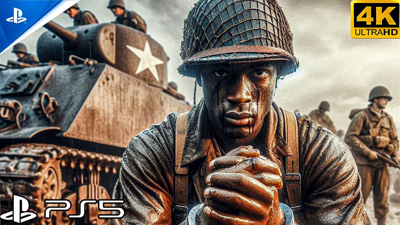 LIBERATING GERMAN CAPTURED TOWN (PS5) Realistic ULTRA Graphics Gameplay ...