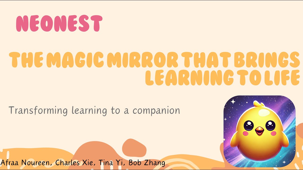 NeoNest: The Magic Mirror that Bring Learning to Life - YouTube
