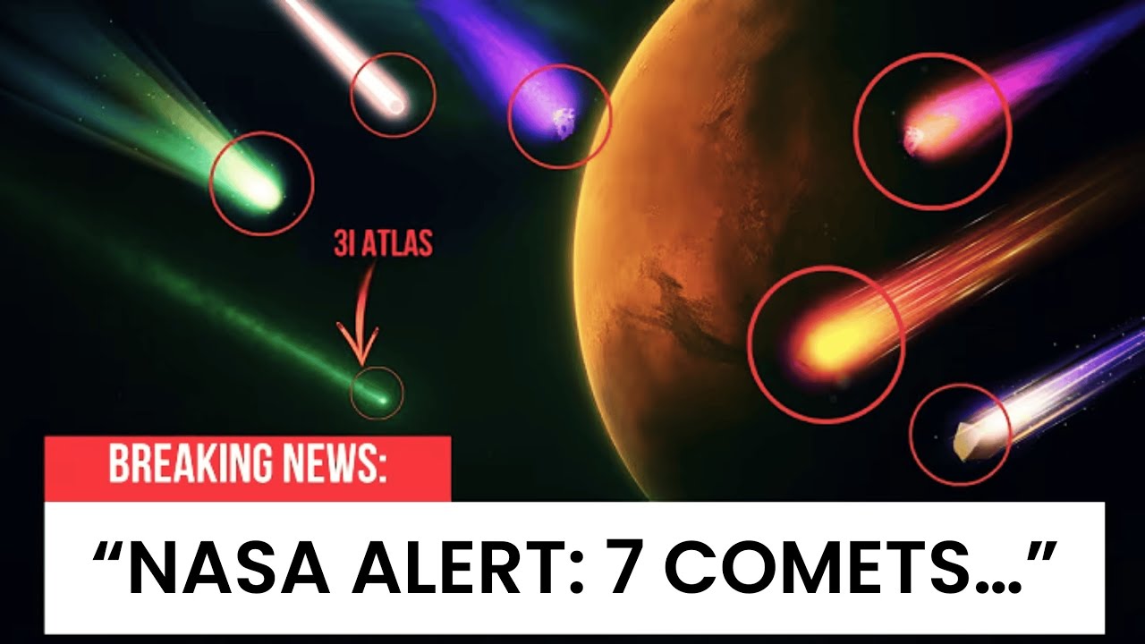 Seven Comets at Once: NASA Warns of the Rare Cosmic Swarm of 2025 ...