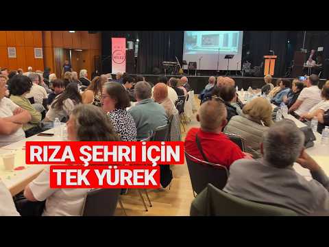Rıza Şehri Çorum Projesi: Frankfurt’ta Büyük Dayanışma Gecesi