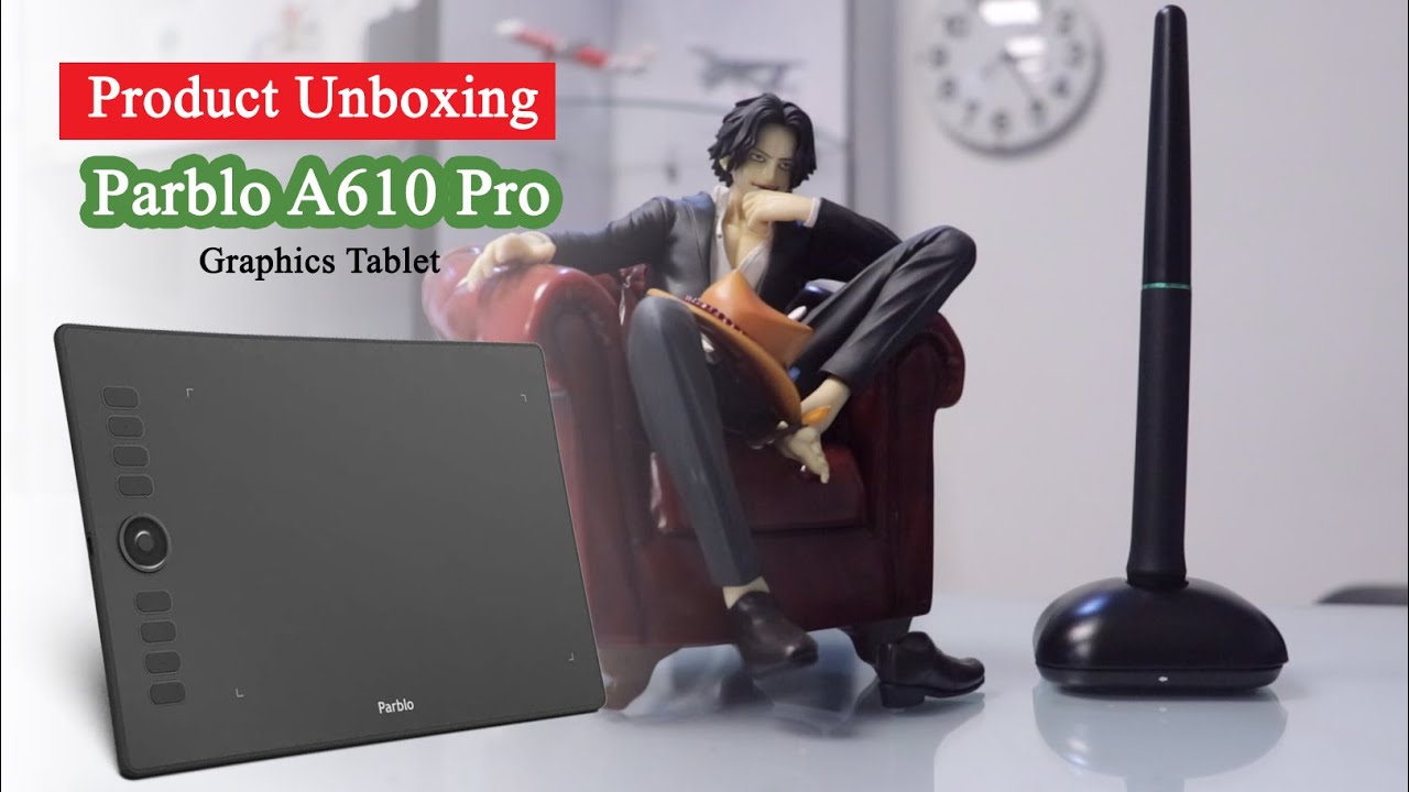 Product Unboxing | Parblo A610 Pro Graphics Tablet - YouTube