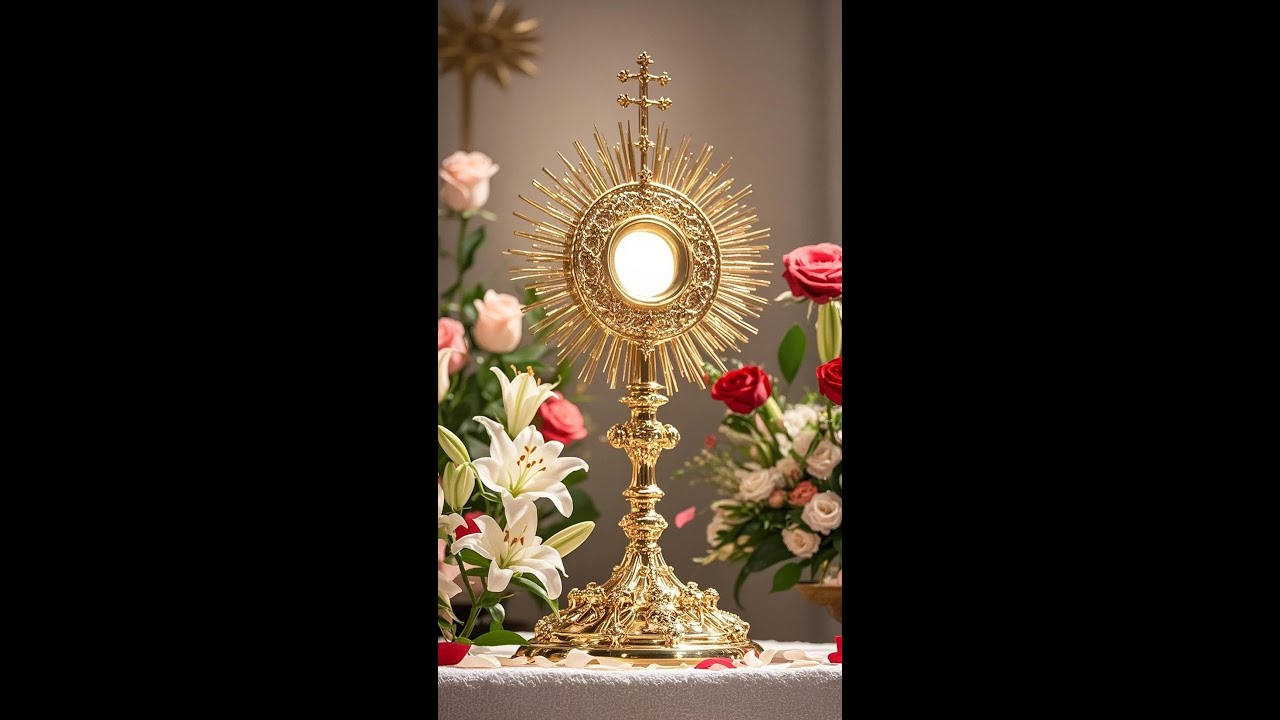 Five Minutes with Jesus in the Blessed Sacrament to Open Your Heart 💗⛪ ...