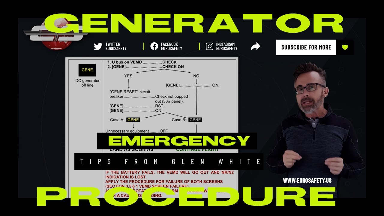 #31 - Generator Light Emergency Procedure - YouTube
