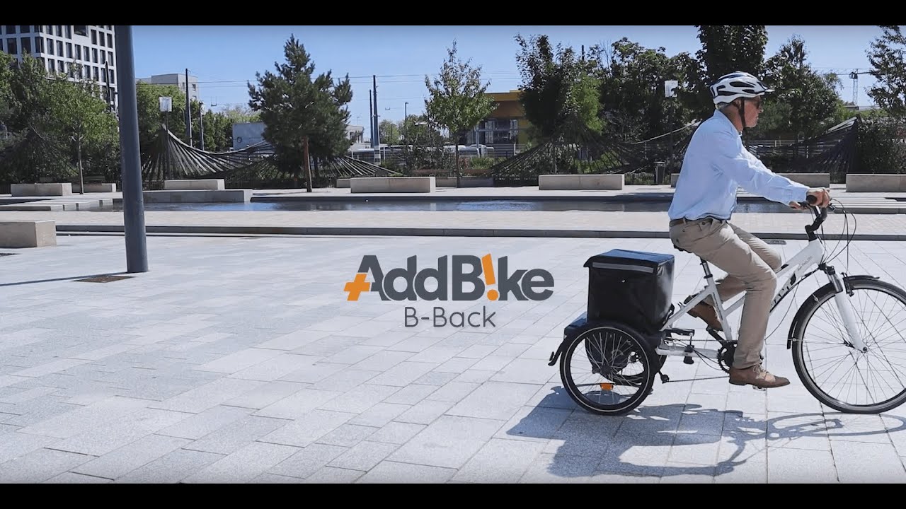 AddBike B-Back - Turn your bike into a stable and loaded tricycle ...