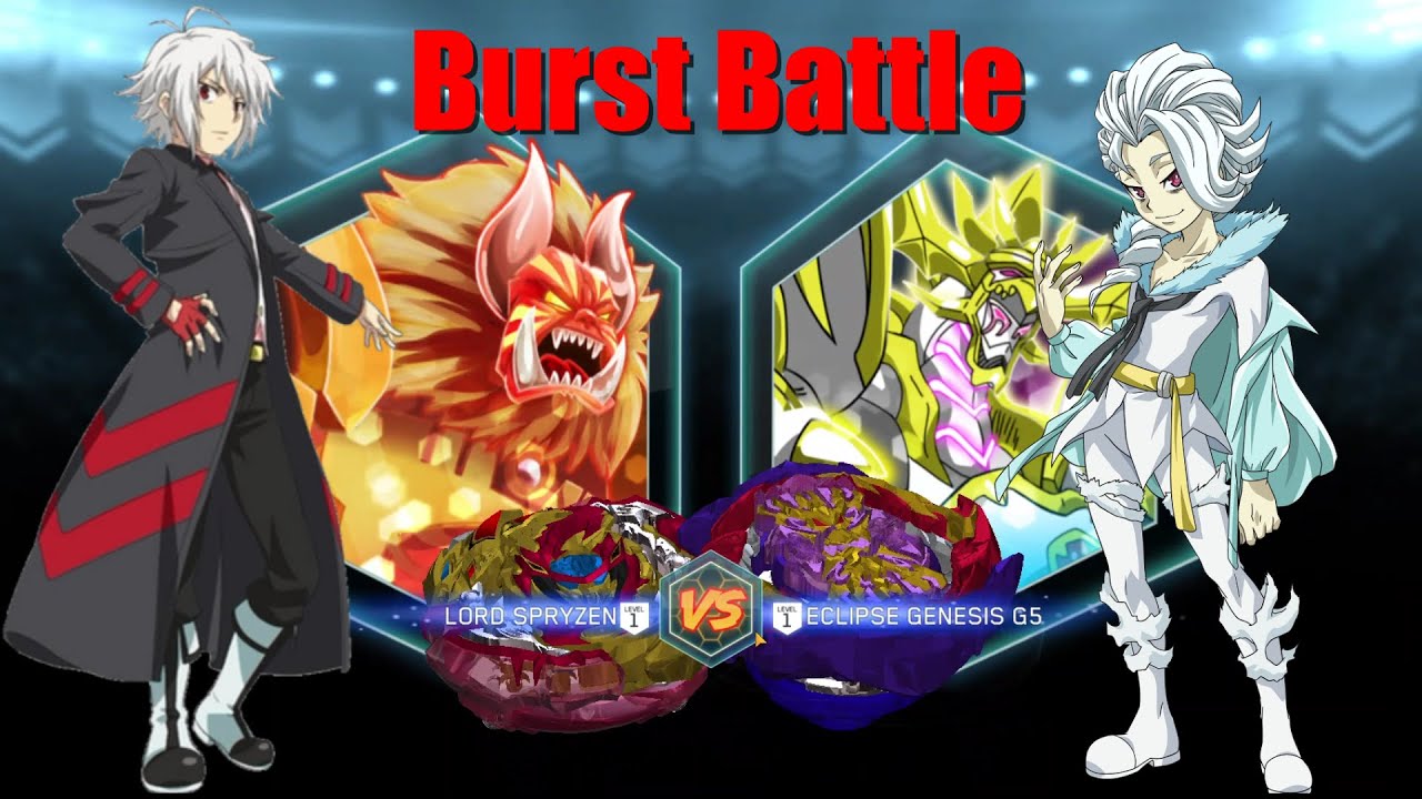 Lord Spryzen Vs Eclipse Genesis (Beyblade Burst Surge Drive) - YouTube