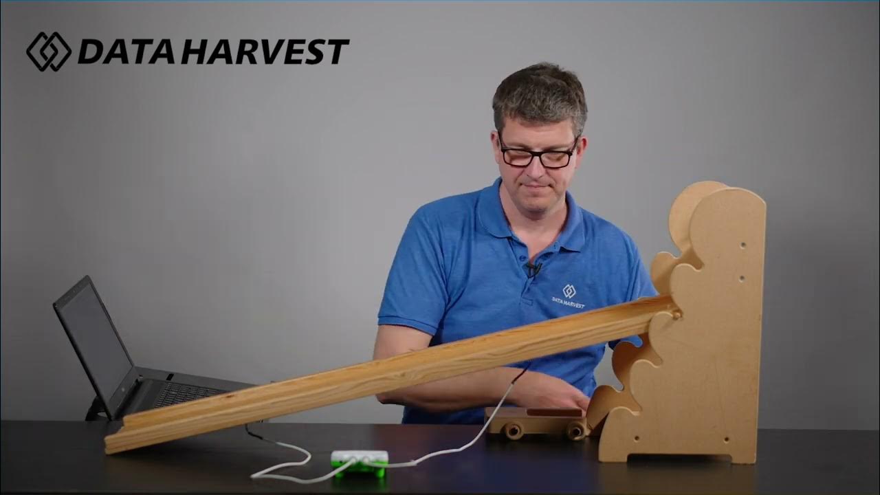 Using Vu+ Data Logger with EasySense2 - Timing Friction Ramp Studies - 2023 edition - YouTube